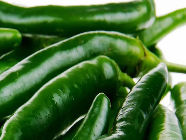 Ớt sừng xanh có chứa rất nhiều vitamin C tăng đề kháng